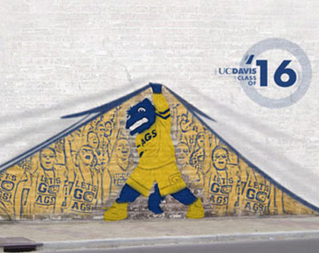 UC Davis Admissions Social Flair - TOM WATTS