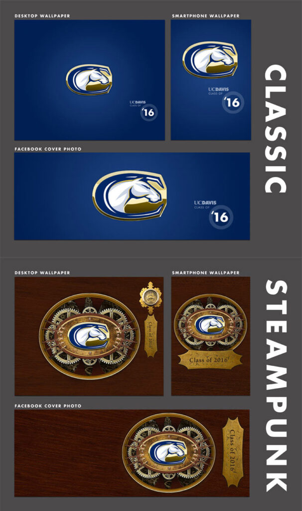 UC Davis Admissions Social Flair - TOM WATTS